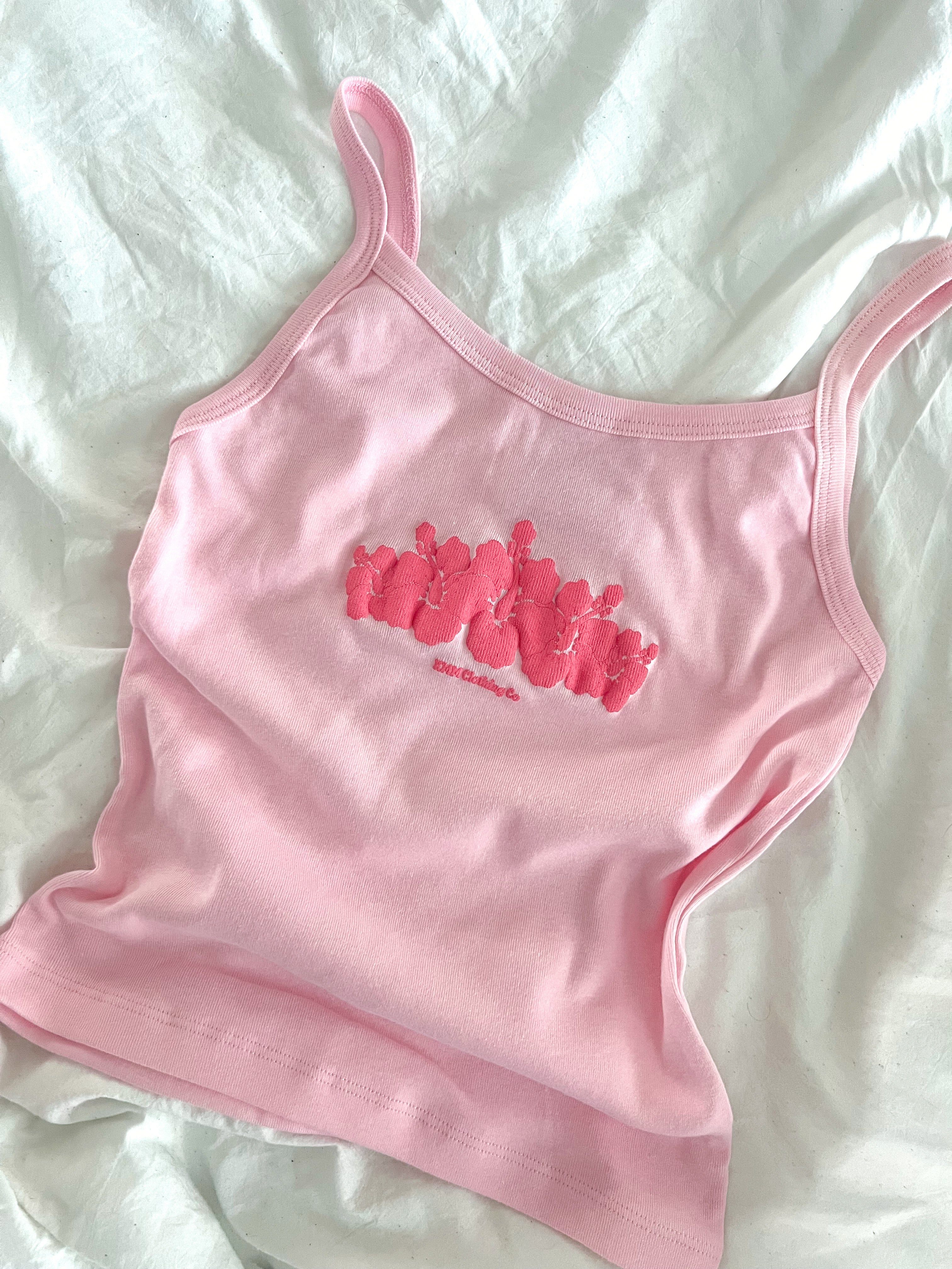 Hibiscus Puff Tank – KMM Clothing Company